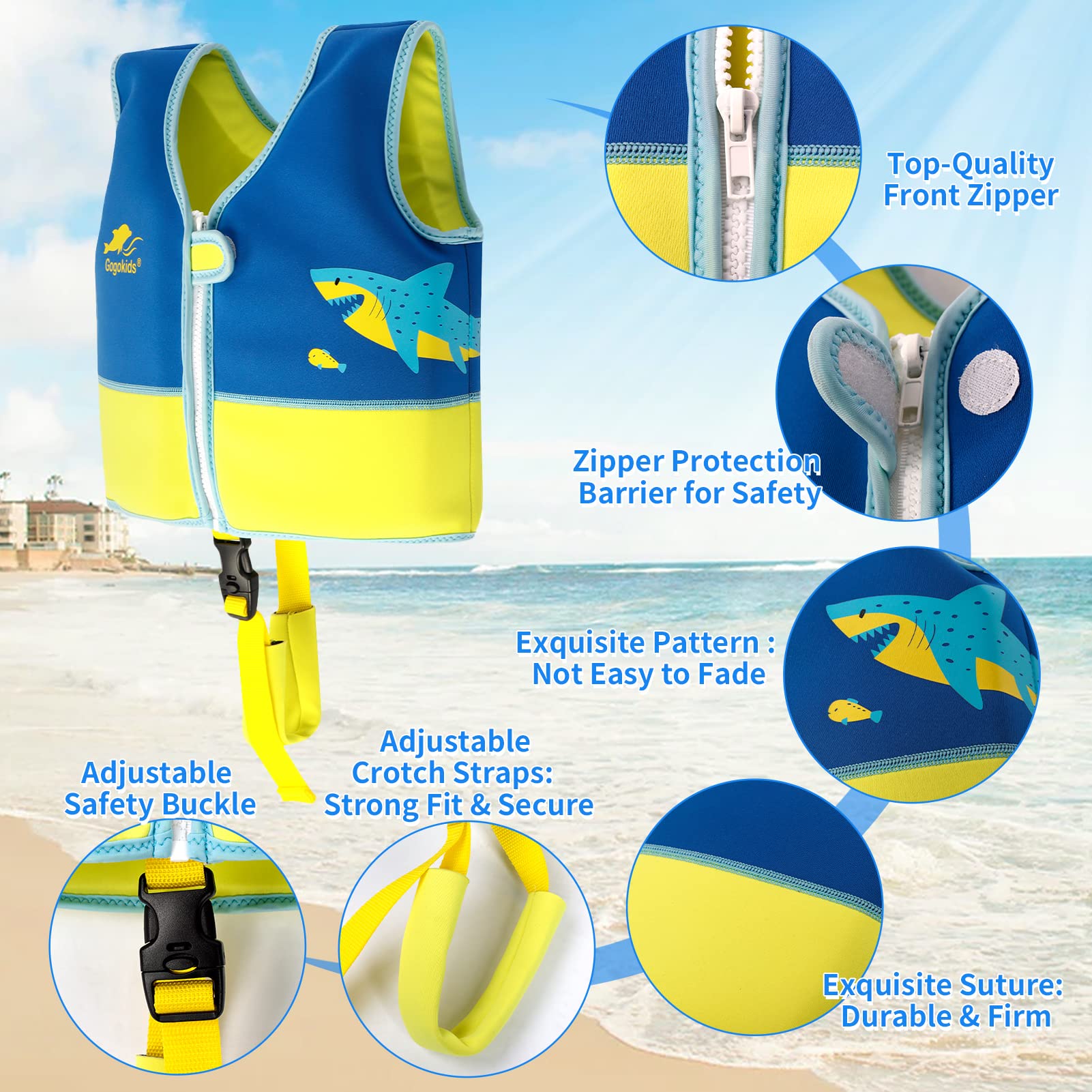 Snapklik.com : Toddler Swim Vest, Kids Swim Vest, Toddlers Floaties ...