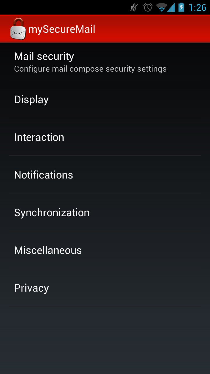 my Secure Mail - email client - App on Amazon Appstore