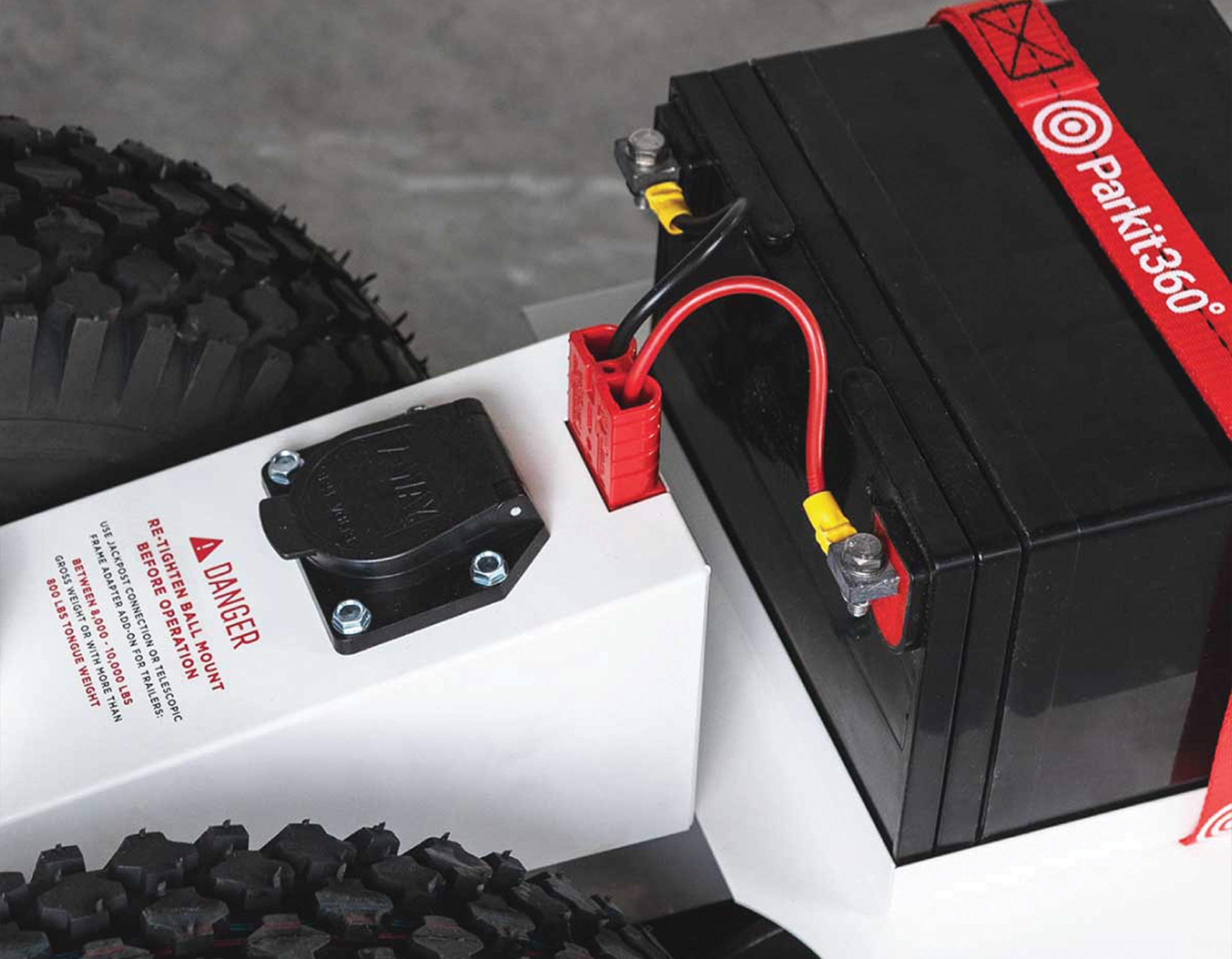 Parkit360 5K B2 Battery Powered Trailer Dolly Utility Dolly for Easy ...