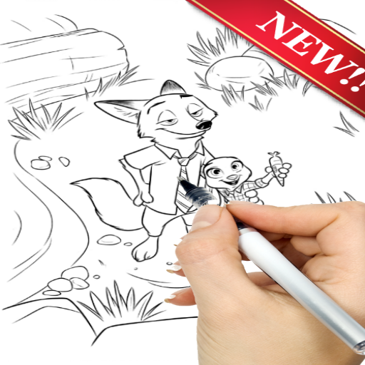 Tutorial Drawing Zootopia - App on the Amazon Appstore