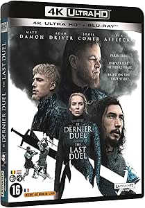 Le Dernier Duel [4K Ultra-HD + Blu-Ray]: Amazon.fr: Matt Damon, Adam Driver, Jodie Comer ...