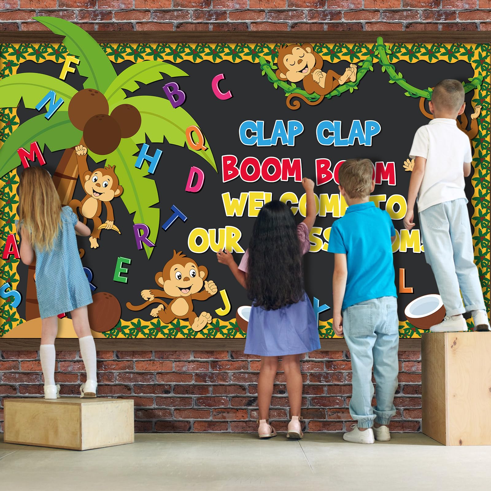 Snapklik.com : Bulletin Board Set Boom Alphabet Letter Classroom ...