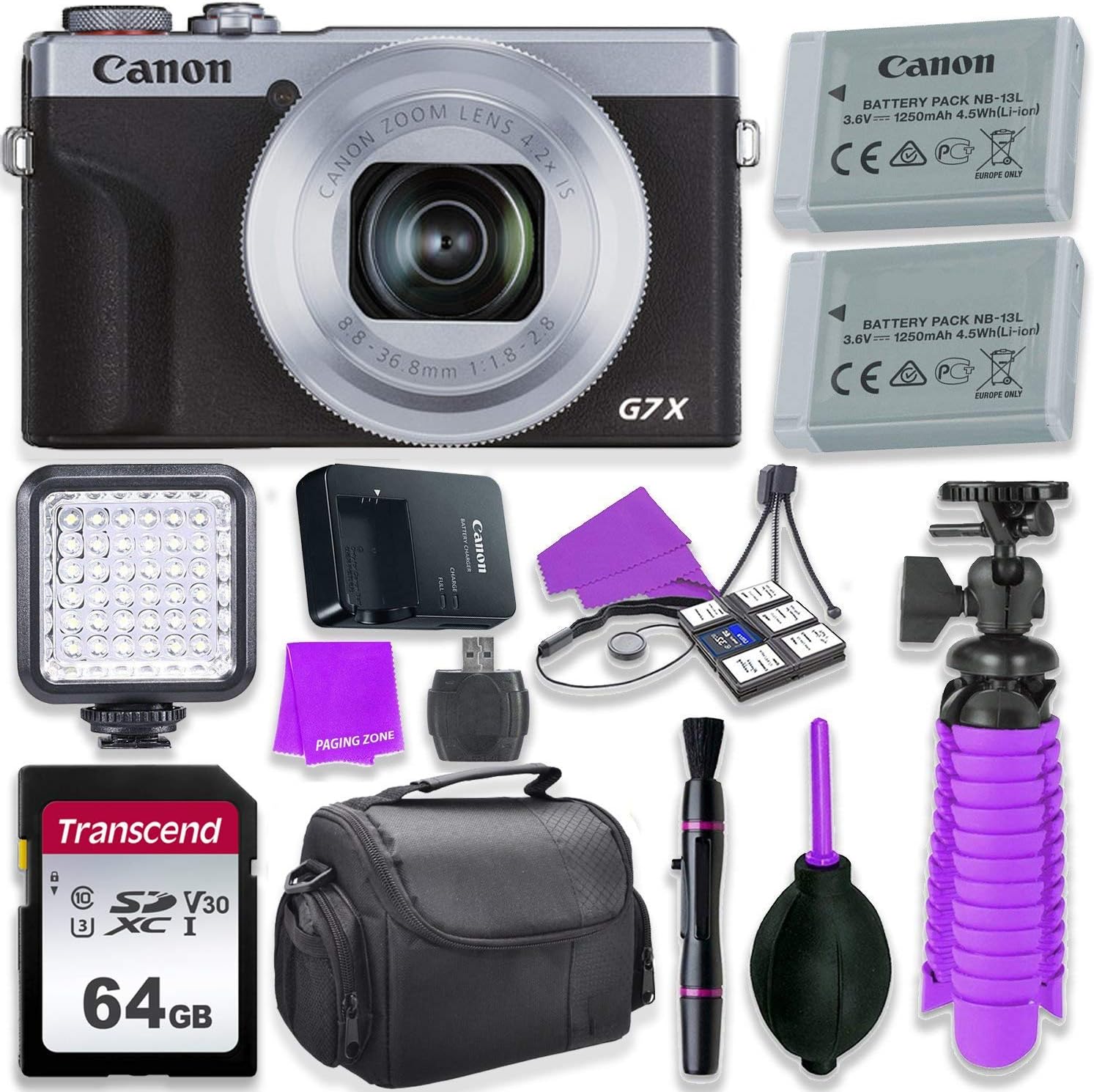 Amazon.com : Canon PowerShot G7 X Mark II Digital Camera w/ 1 Inch ...