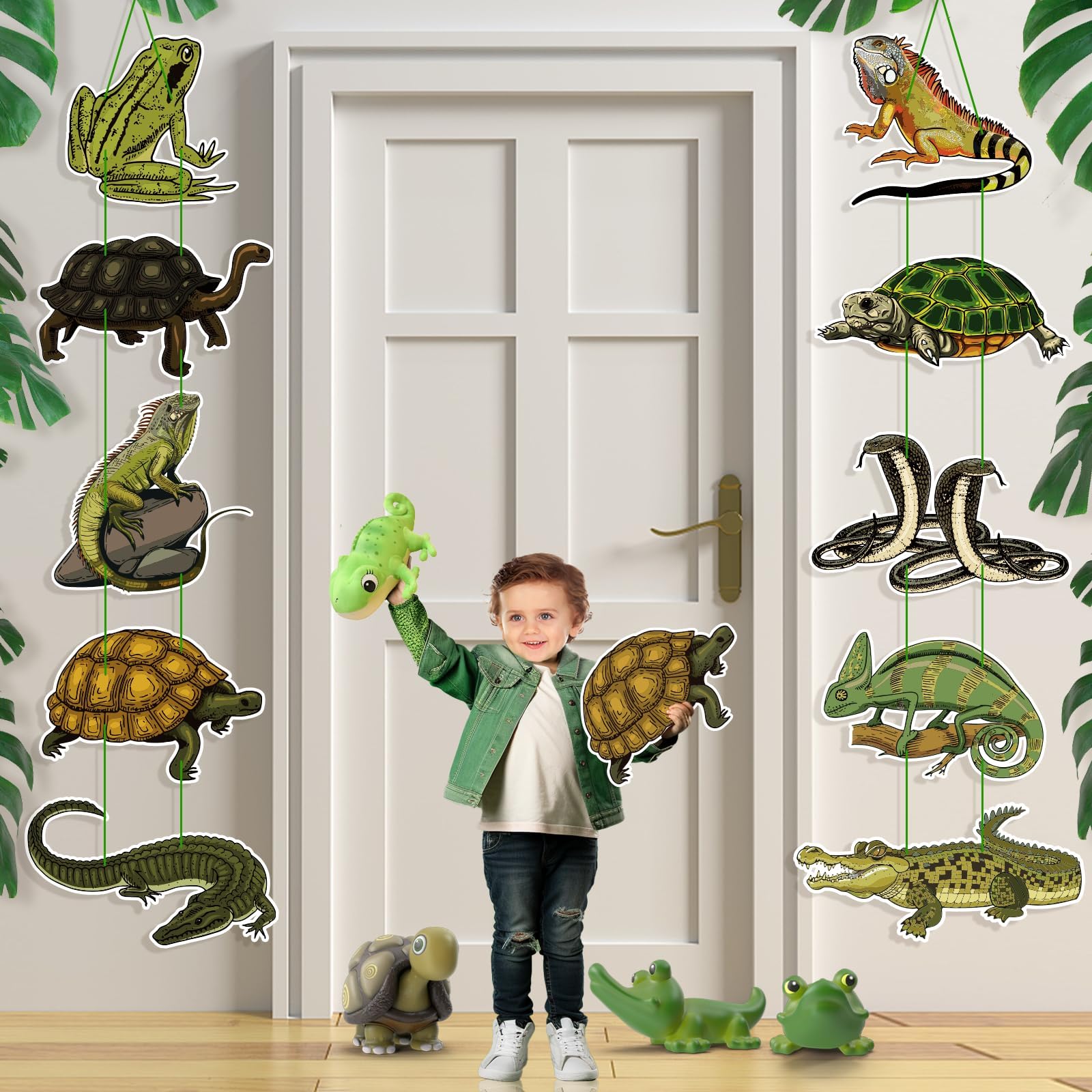 Amazon.com: Wildlife Snakes Toss Games Banner Backdrop Wilderness ...