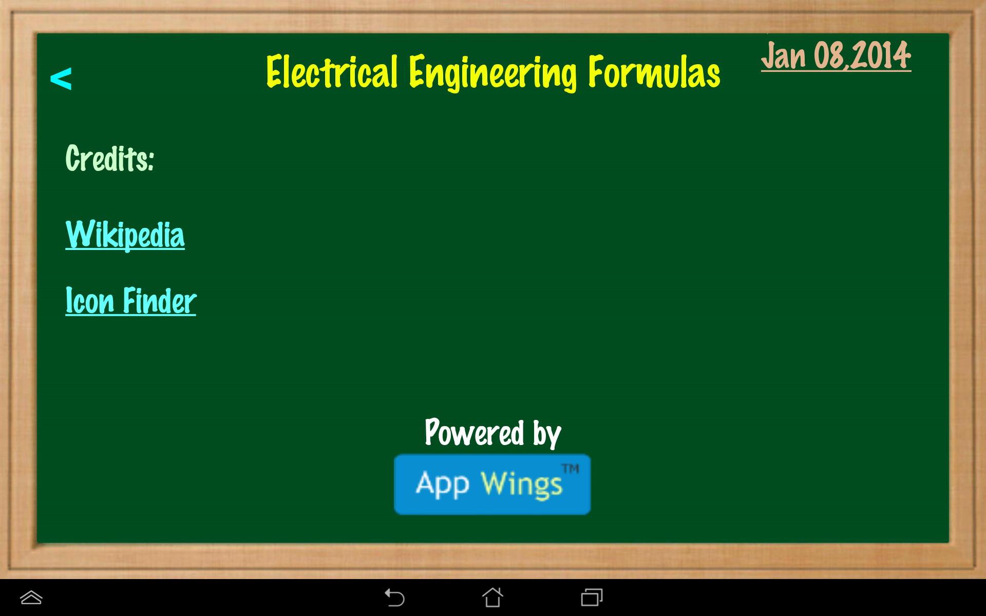 Electrical Engineering Formulas - App on the Amazon Appstore