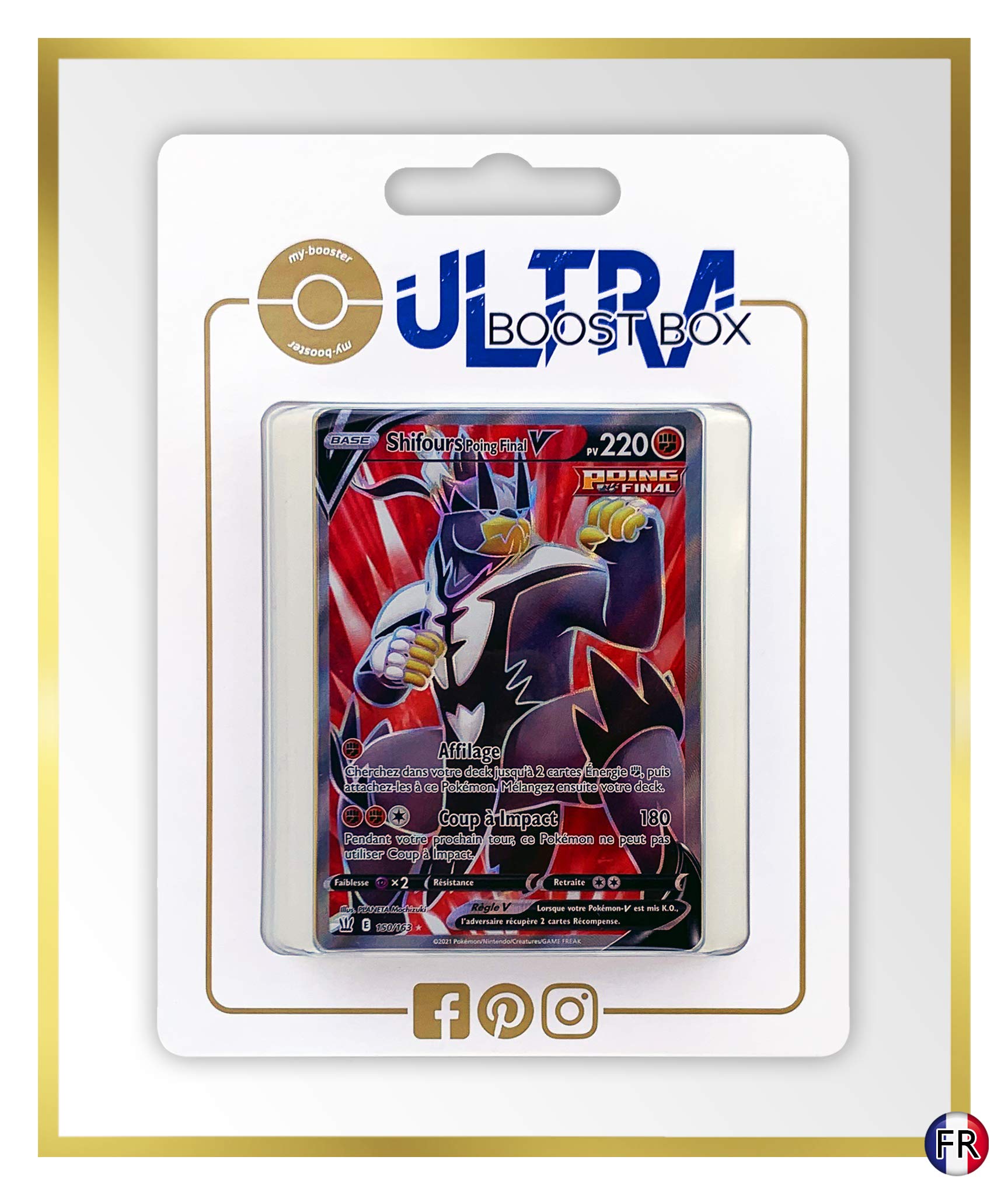 Buy Shifours Poing Final V (Single Strike Urshifu V) 150/163 Full Art ...