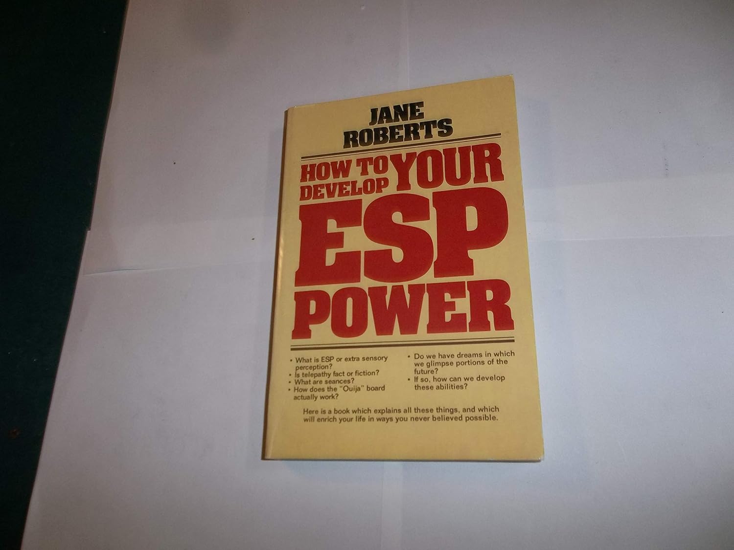 Amazon.com: How to develop your ESP power: Roberts, Jane: Books