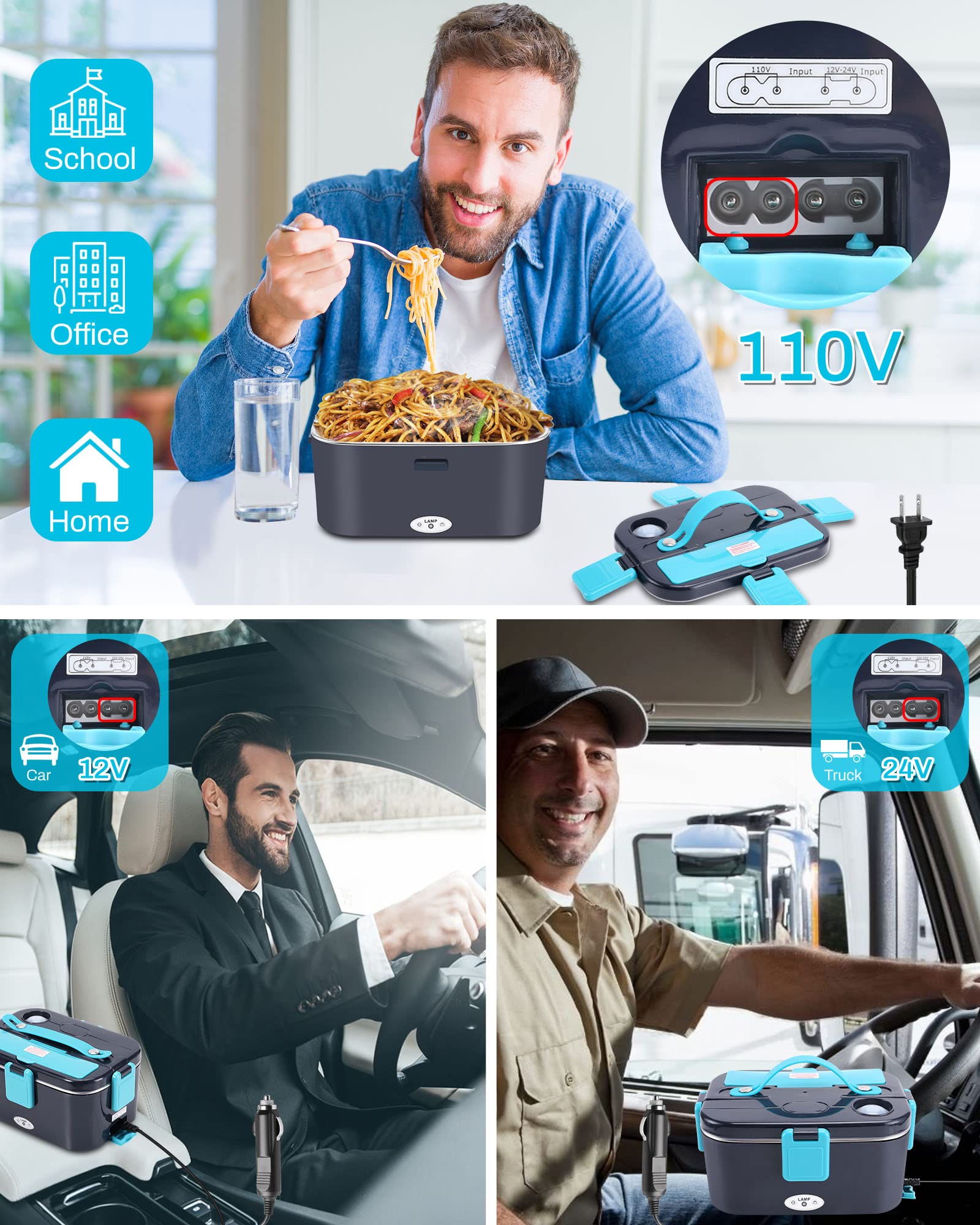 Buddew Newest Electric Lunch...B0BYHNL6Z8 | Encarguelo.com