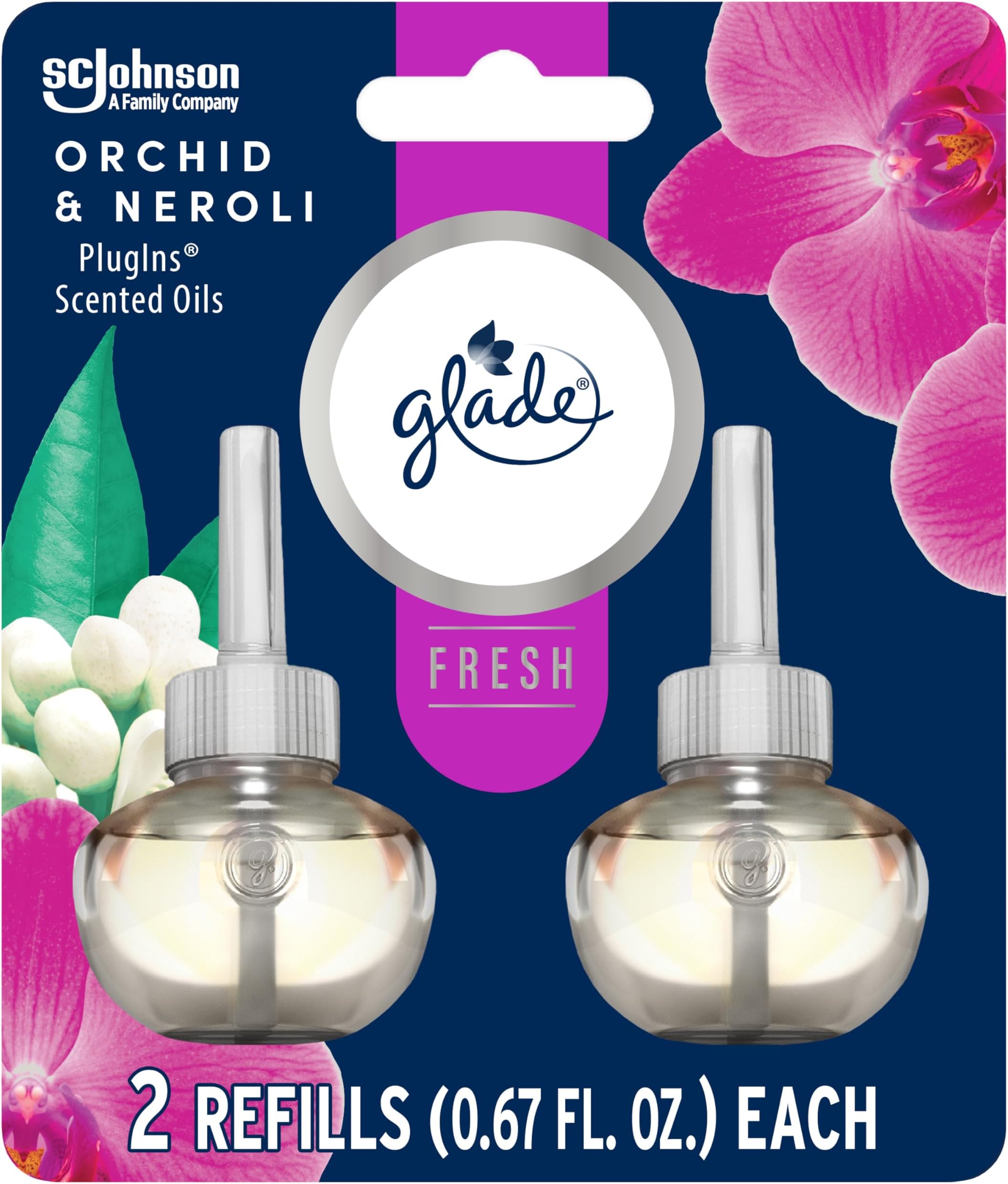 Amazon.com: Glade PlugIns Refills Air Freshener, Scented and Essential ...