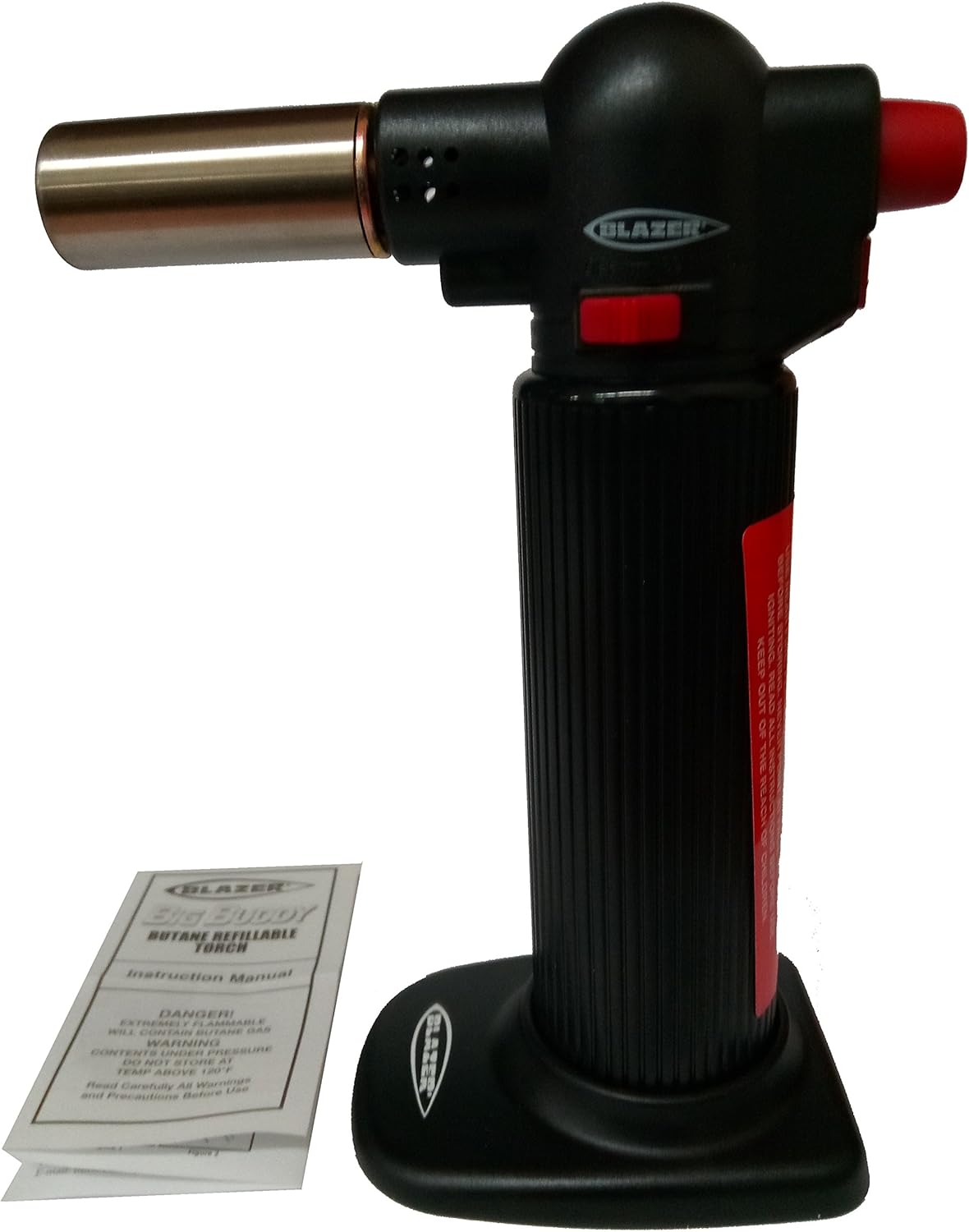Amazon.com: Blazer Big Buddy Turbo Flame Refillable Micro Torch ...