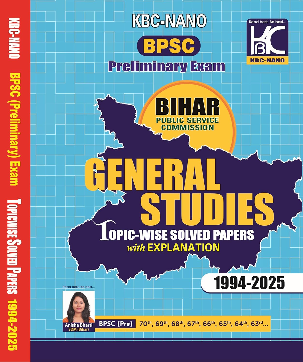 BPSC (71st Prelims) | General Studies Topicwise Solved Papers with Explanation (1994-2025 ...