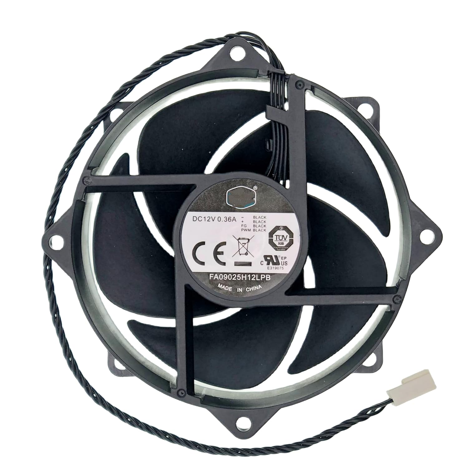 Amazon.com: Replacement CPU Cooling Fan FA09025H12LPB Compatible with I3 I5 I7 775 DC 12V 0.36A ...