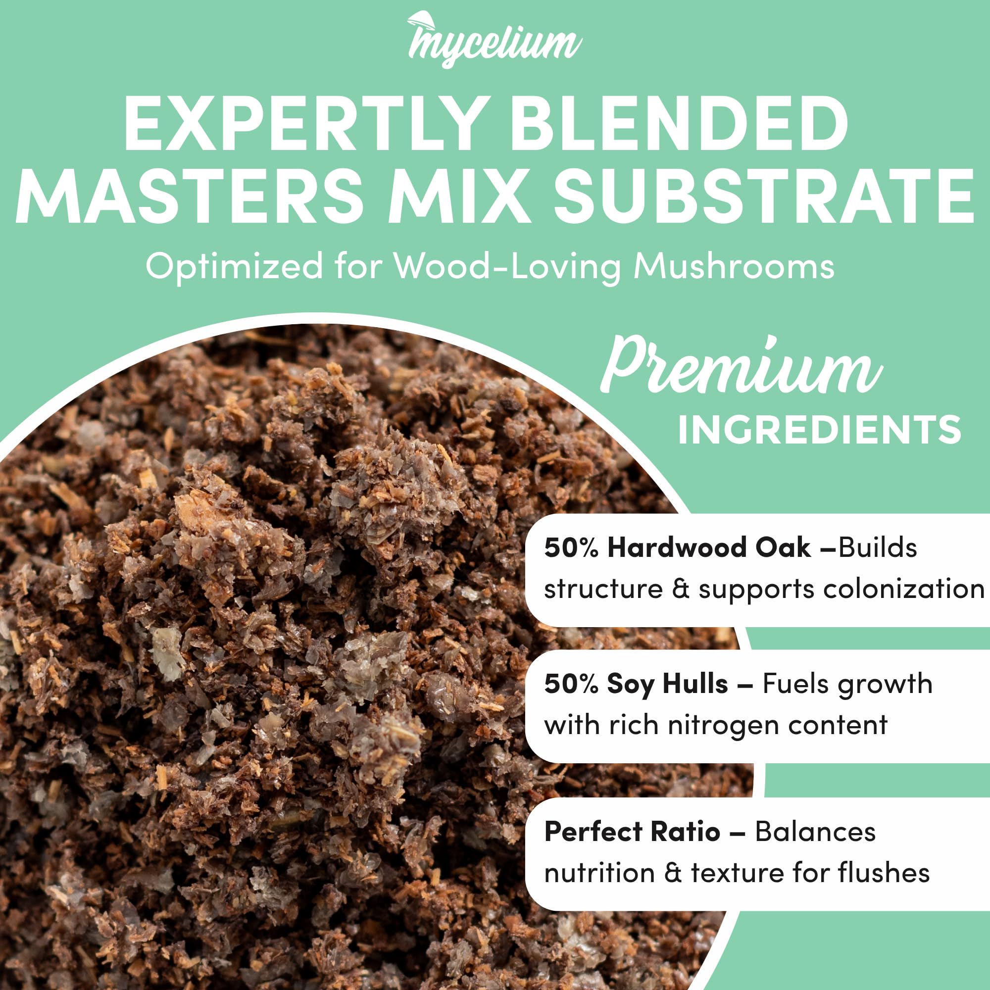 Snapklik.com : Mycelium Masters Mix Substrate 6LB Sterilized Blend Of ...