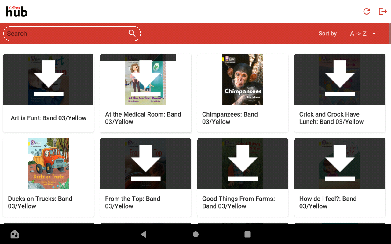 The Collins Hub - App on Amazon Appstore