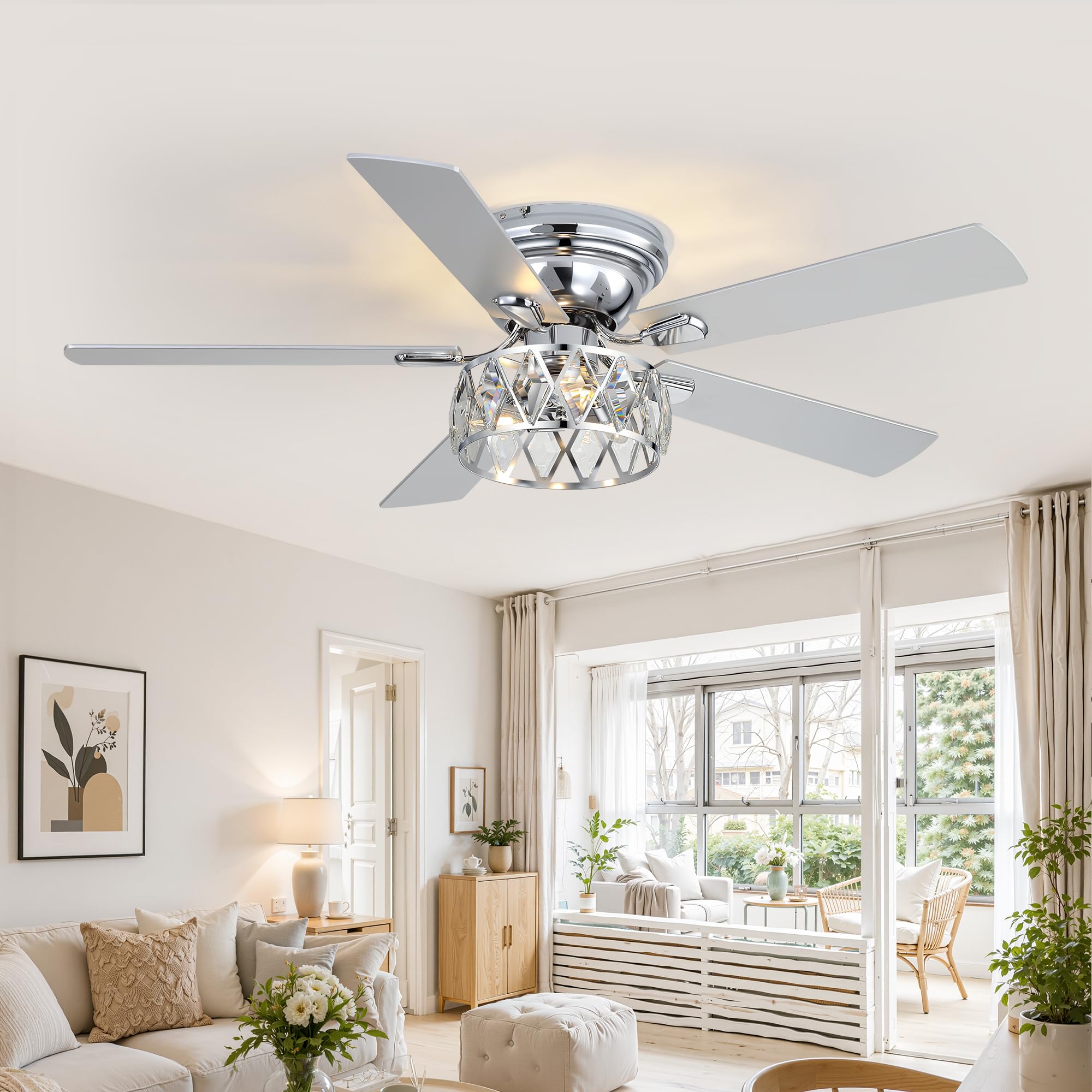 9 Best Ceiling Fans For Living Room | Blades Spin, Silence Reigns