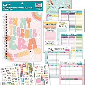 Amazon.com : Teacher Planner 2025-2026 – Undated Lesson Planner Book ...