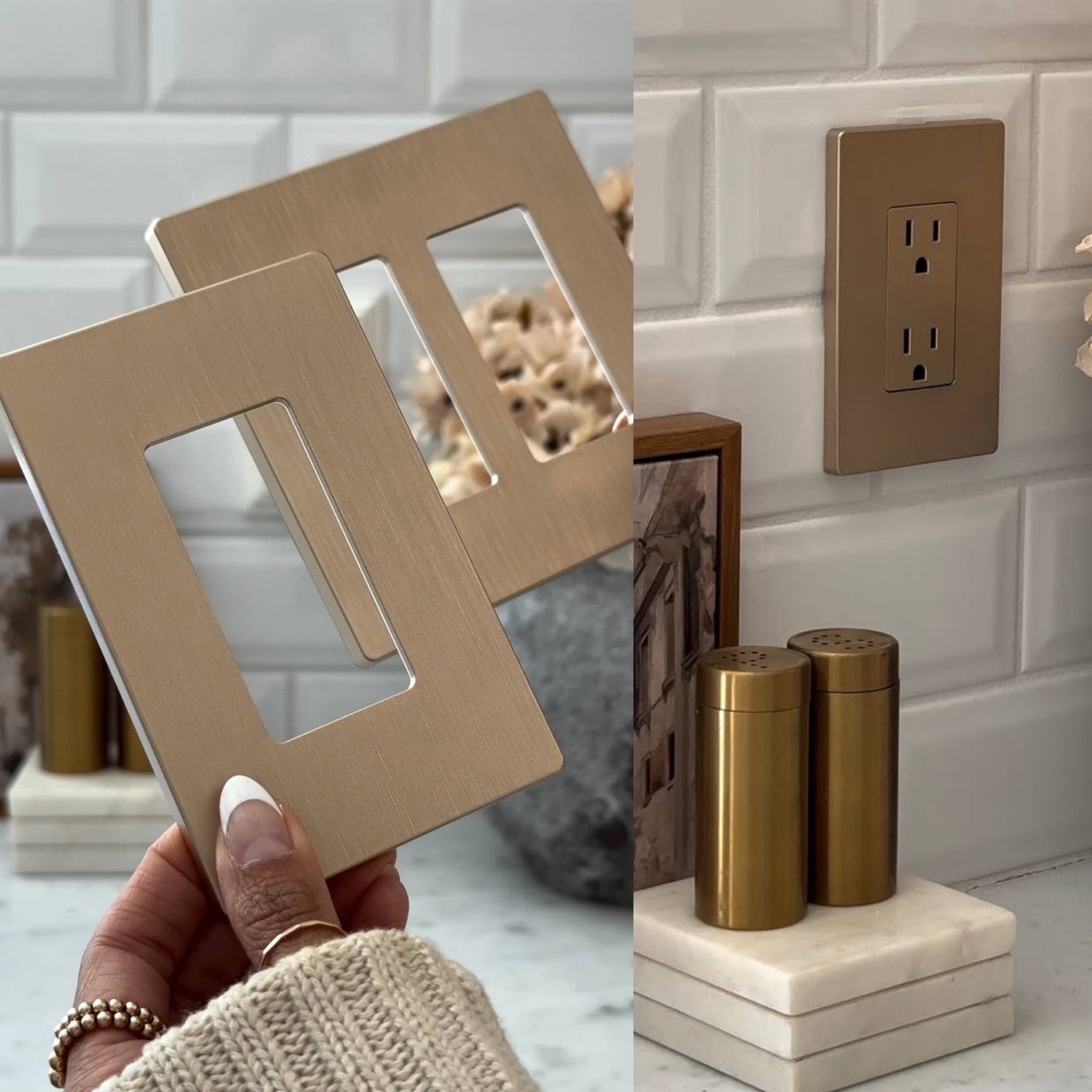 Watch Shop now! Elevate your home w/elegant outlet covers! Xo! on ...