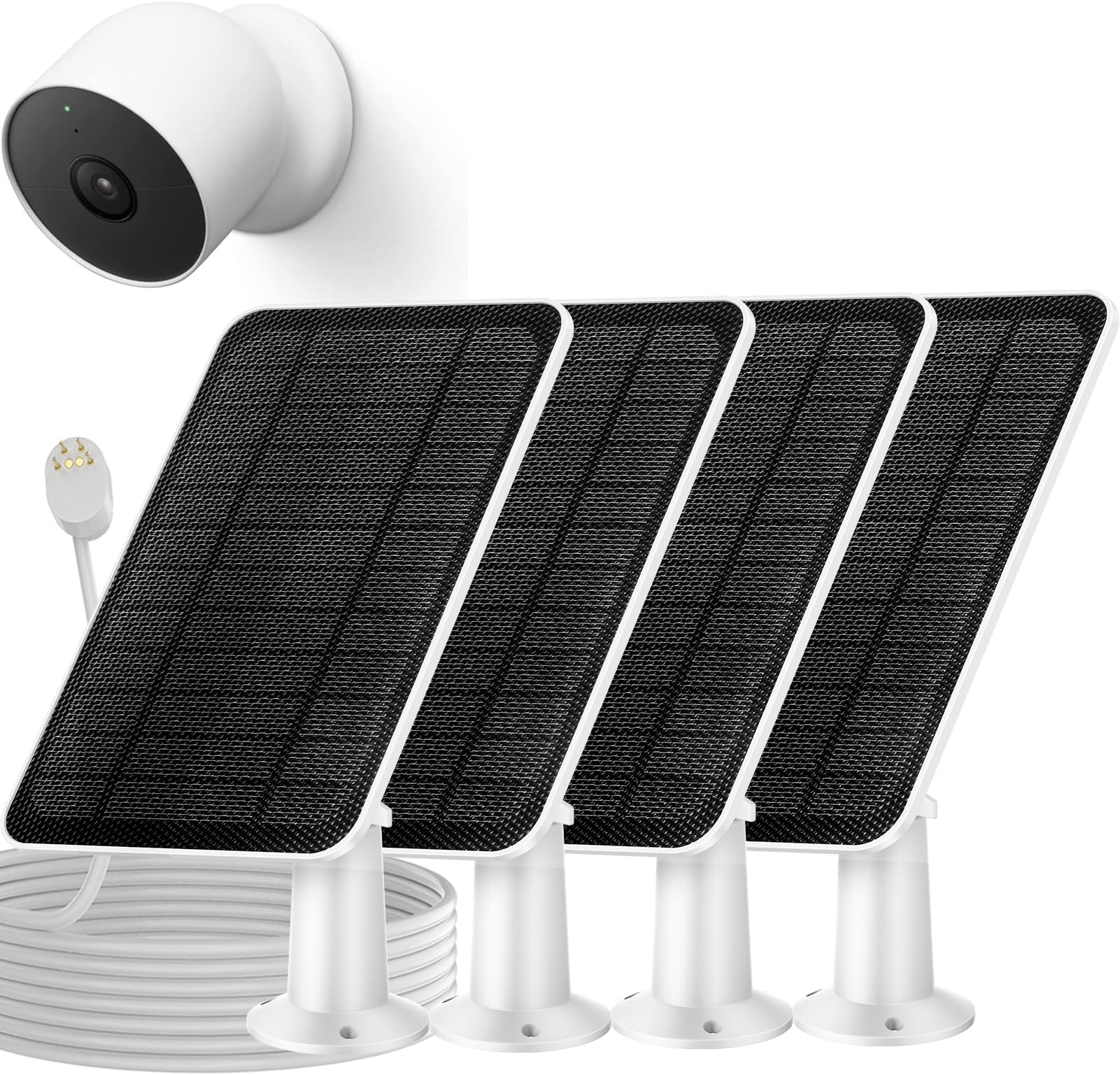 Amazon.com: Camera Solar Panel Charger Only Compatible with Google Nest ...