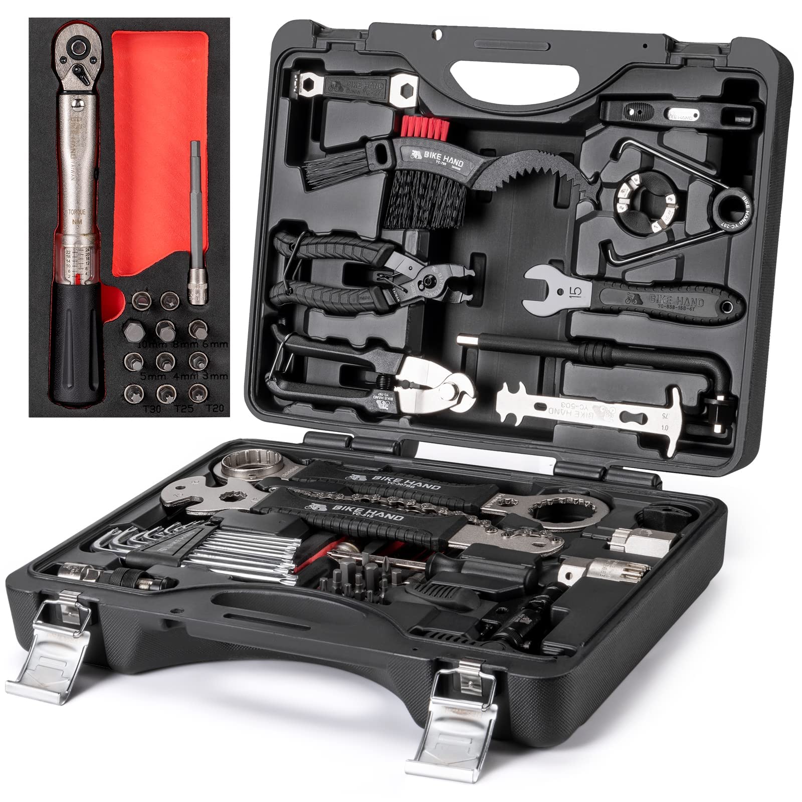 Bike Tool Kit Set - Bicycle Repair Tool Kit - Torque Wrench Set with ...