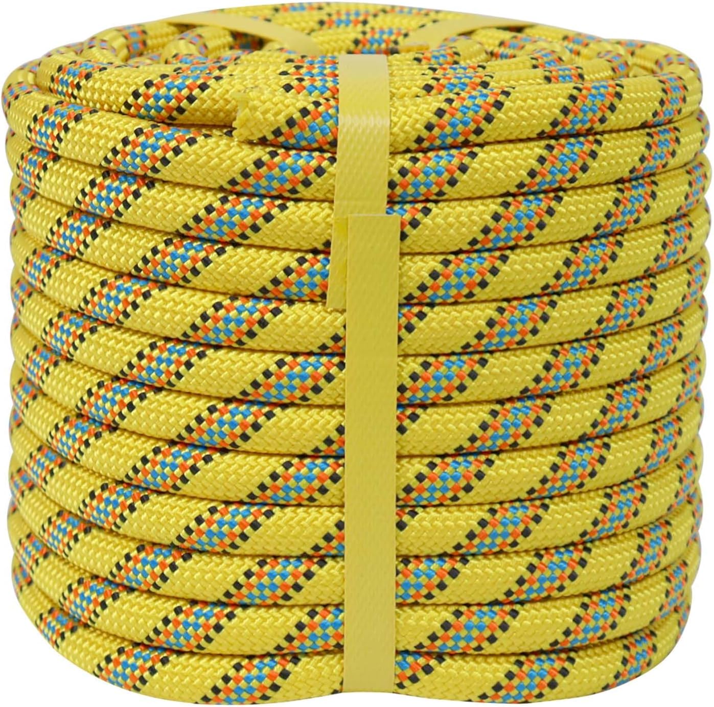 Amazon.com: CRAYZA Double Braided Arborist Rigging Rope (1/2 in x 100 ...