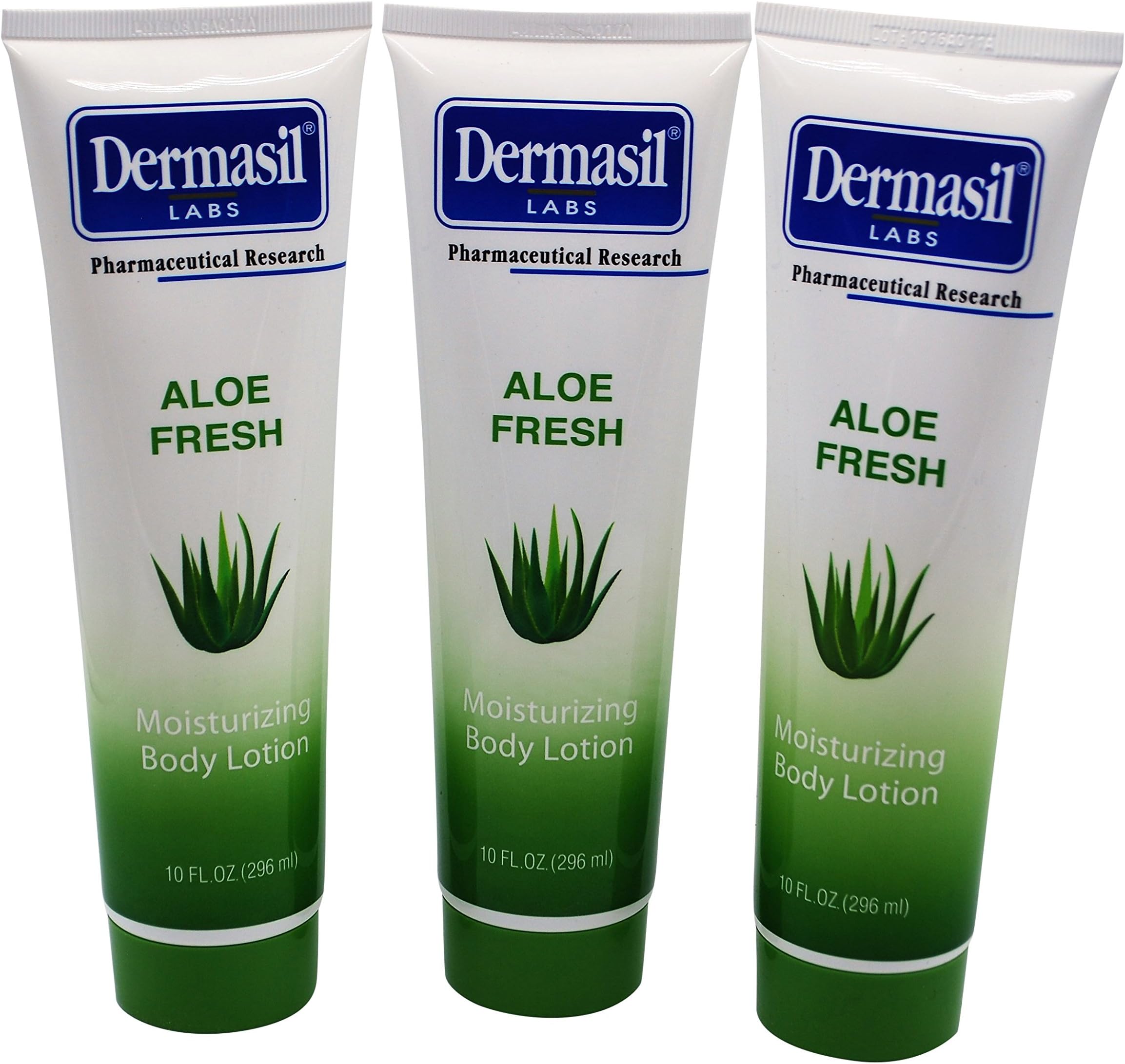 Amazon.com : Dermasil Body Lotion, Fresh Aloe, 3-Pack – Non-Greasy ...