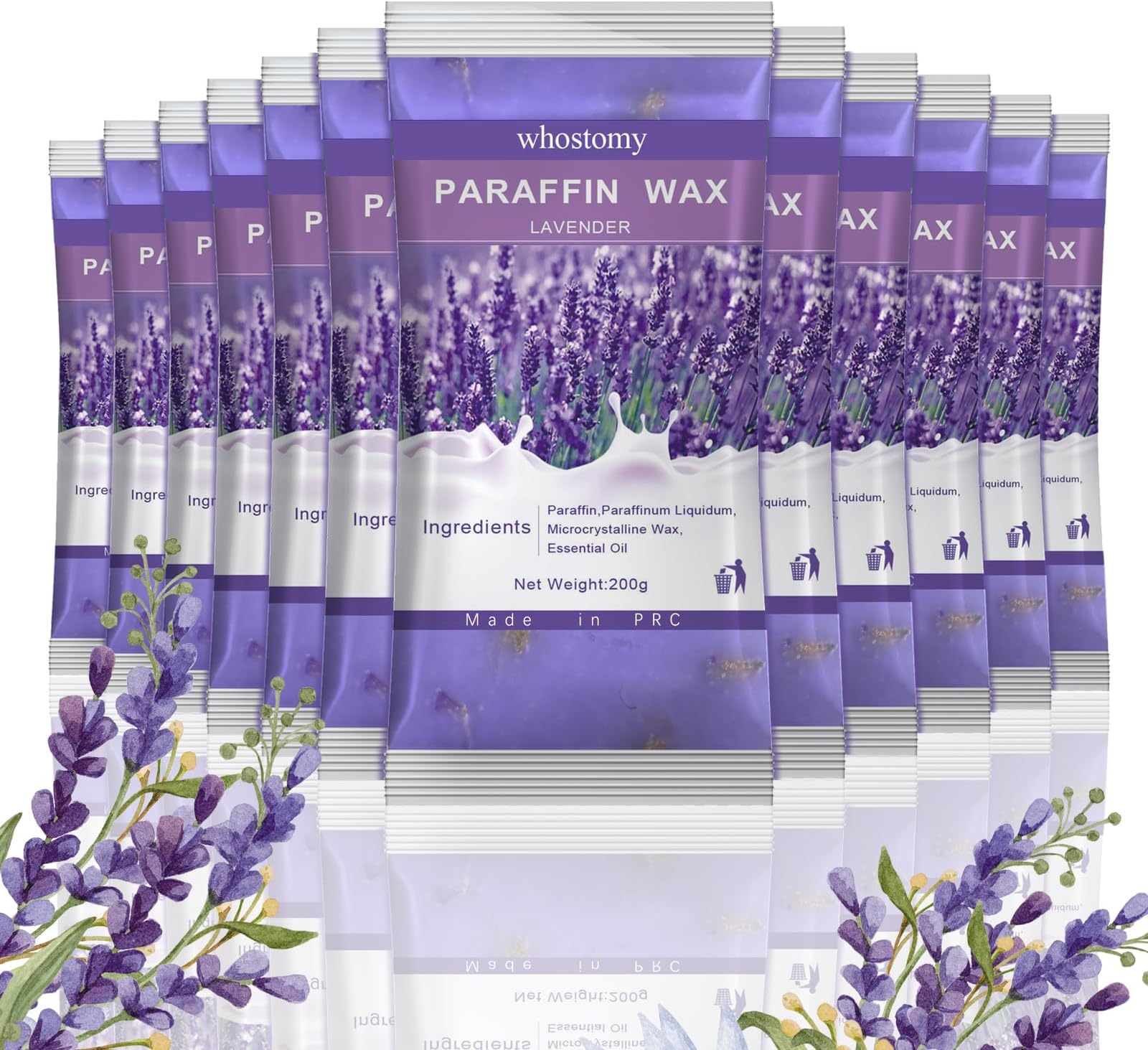 Amazon.com : Paraffin Wax Refills, 12 PackParaffin Wax for Hands and ...