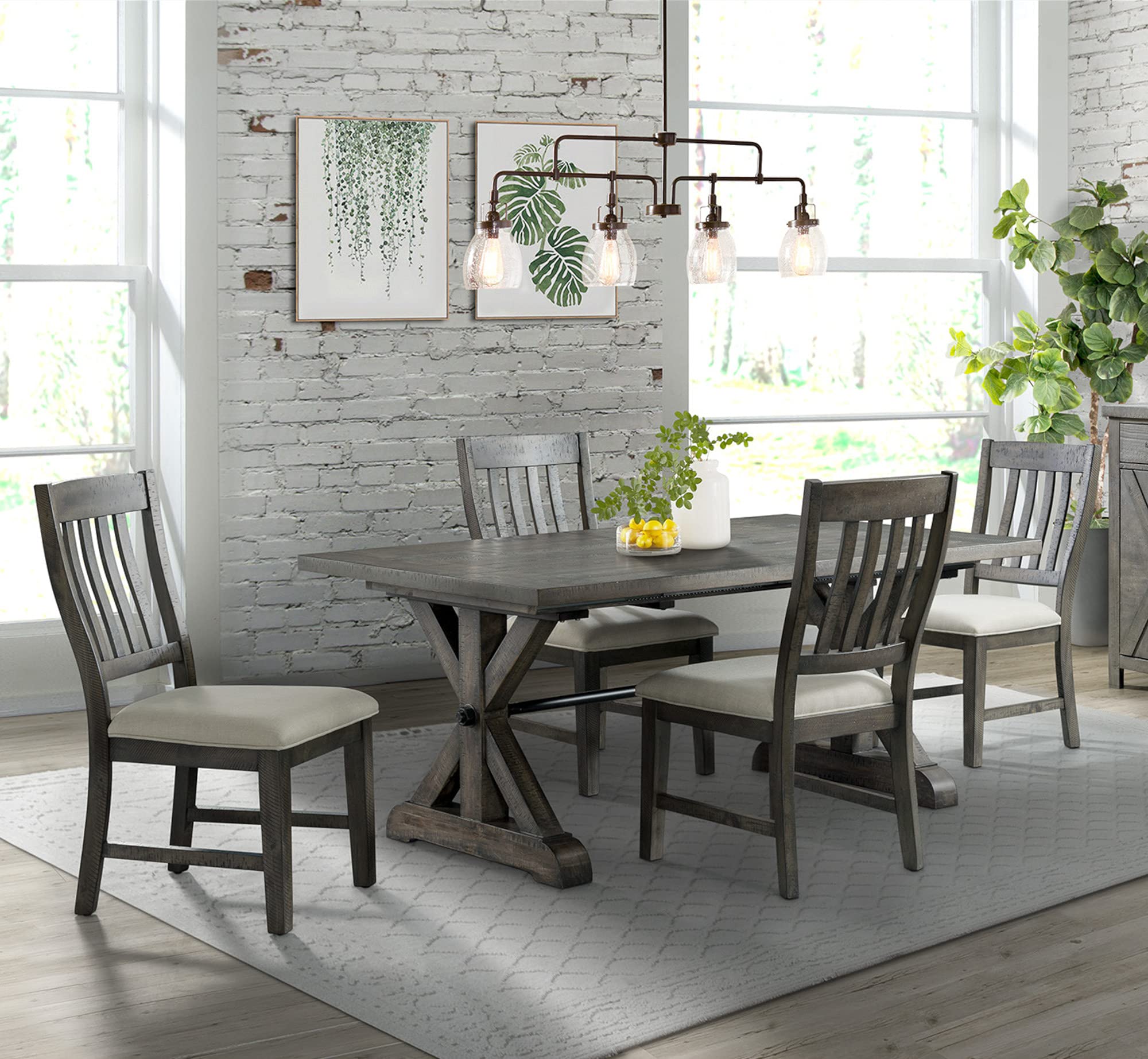 Trestle Dining Room Table Sets