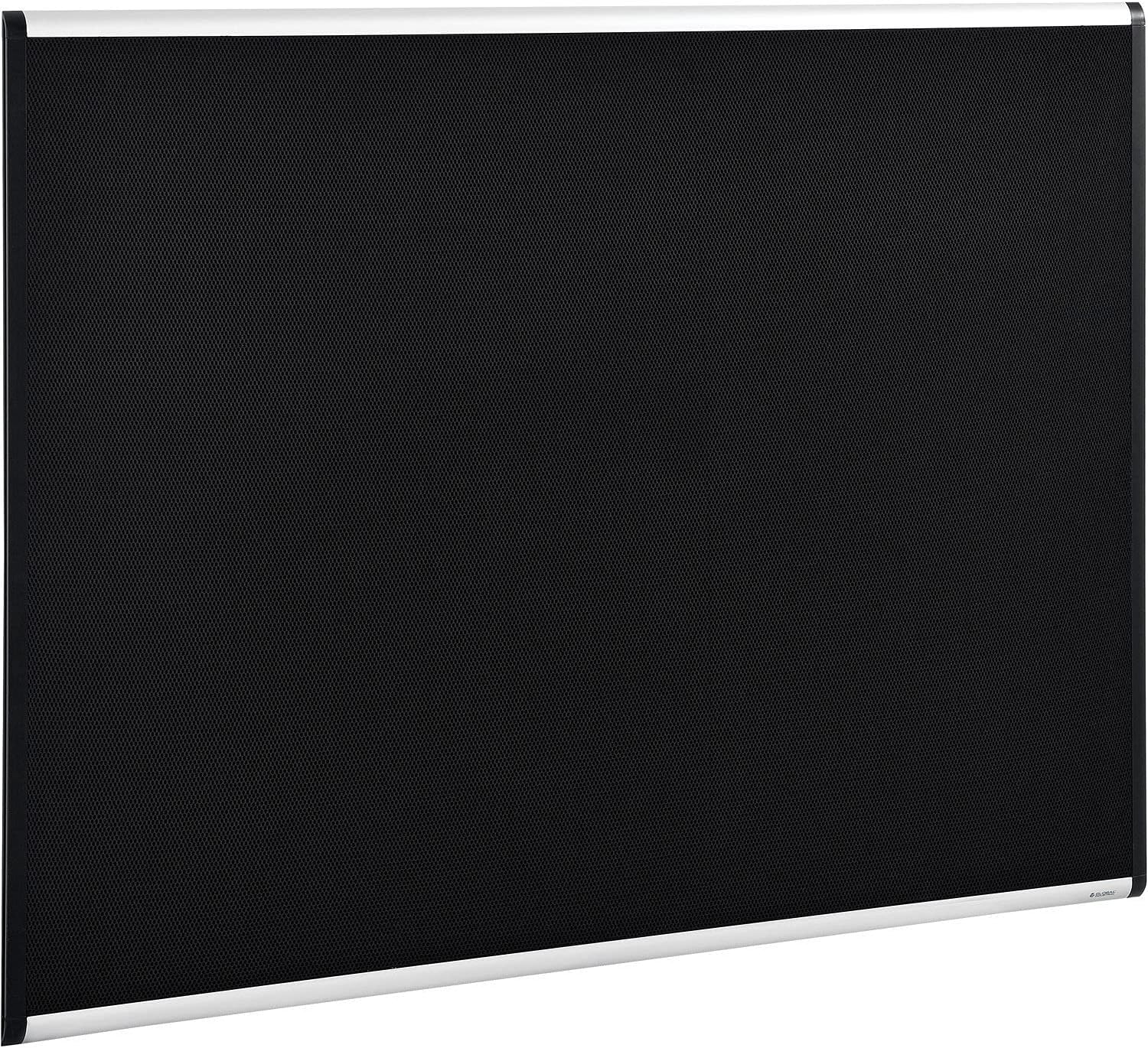 Amazon.com : Global Industrial 72"W x 48"H Fabric Mesh Bulletin Board ...