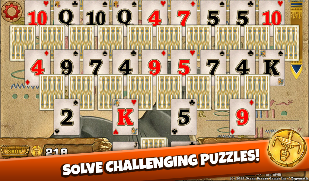 3 Pyramid Tripeaks Solitaire: Ancient Egypt Free:www.amazon.com ...