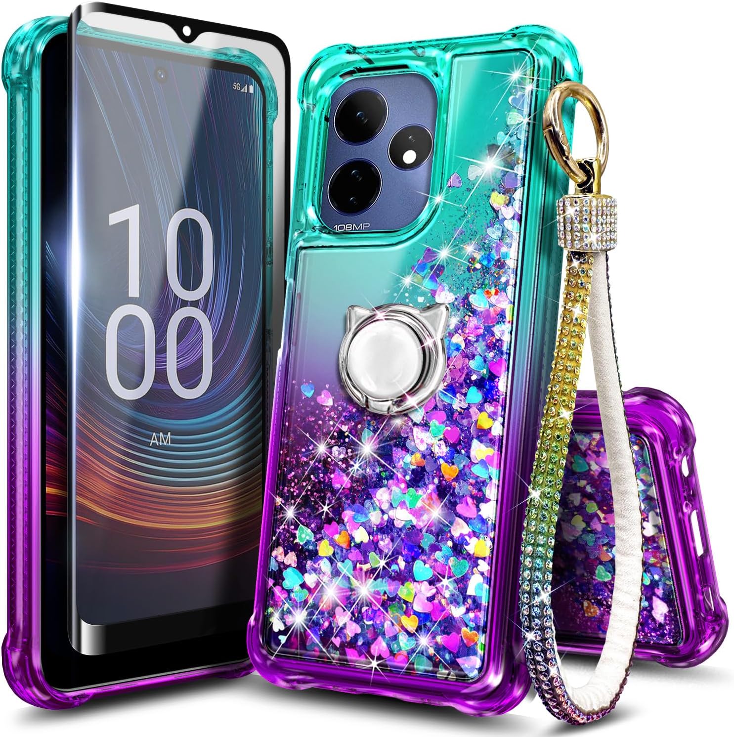 Amazon.com: WDHD Designed for Boost Mobile Celero 5G+ Plus 2024 Case ...