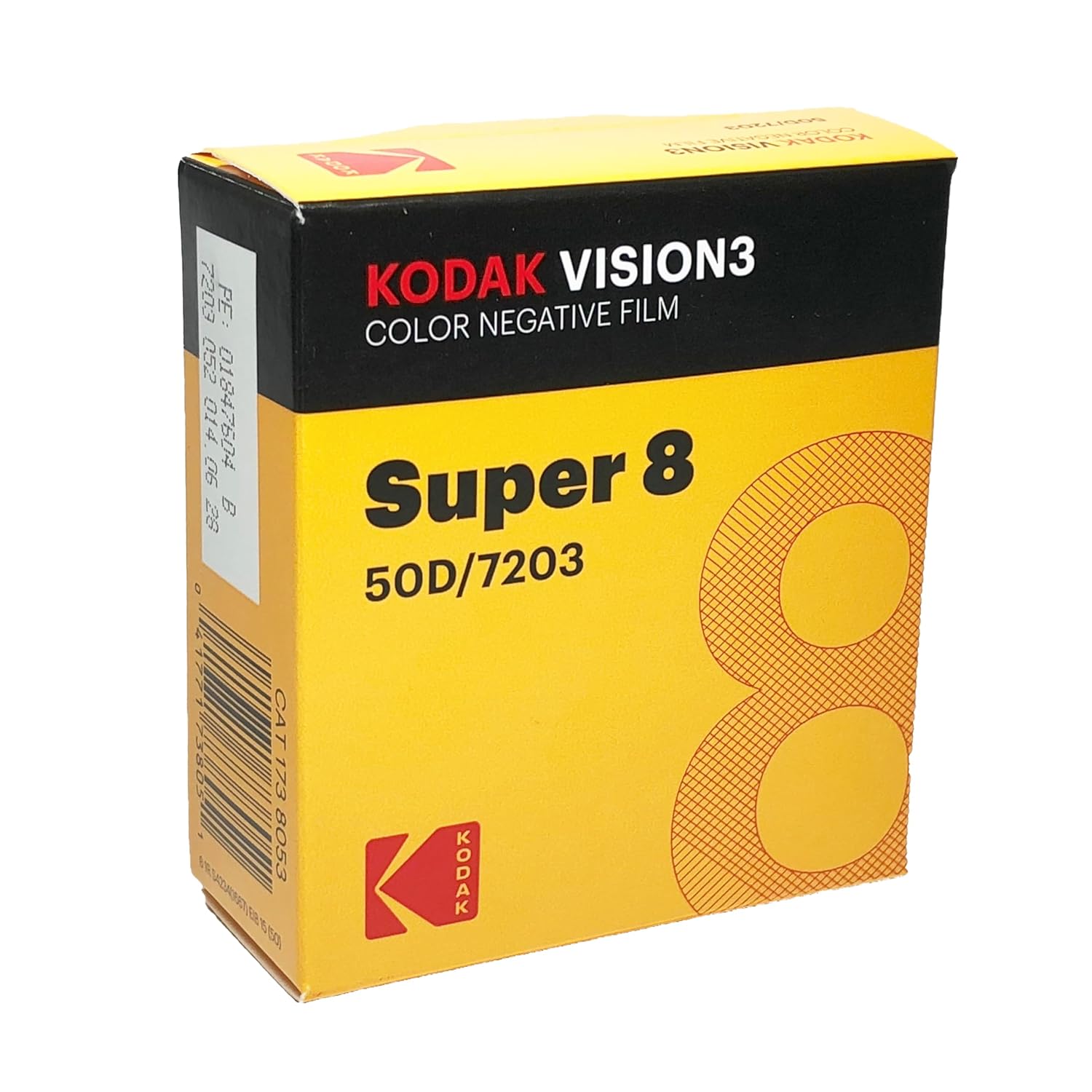 Super 8 Kodak VISION3 50D/7203 Color Negative Film, SP464 Cartridge, 50' Roll : Amazon.in ...