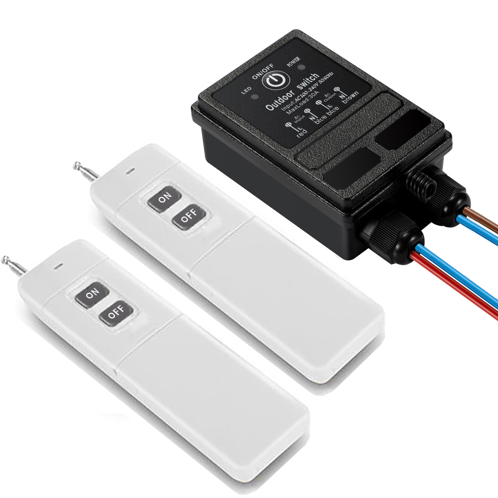 Watch ZHOFONET Waterproof remote control switch 4900ft range on Amazon Live