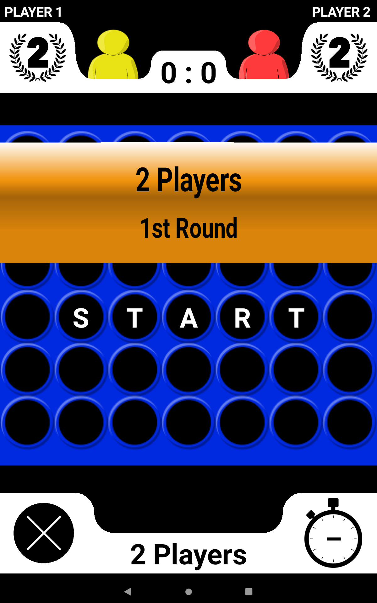 4 In A Row - 2 Player Strategy Board Game - Multiplayer - App on Amazon ...