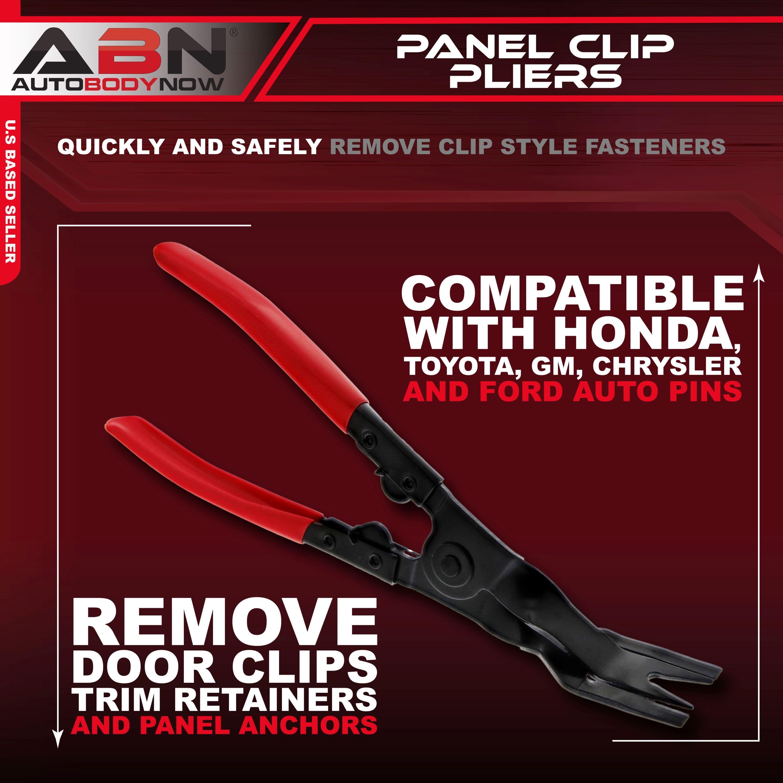 Snapklik.com : ABN Automotive Push Pin Pliers Panel Clip Removal Pliers ...