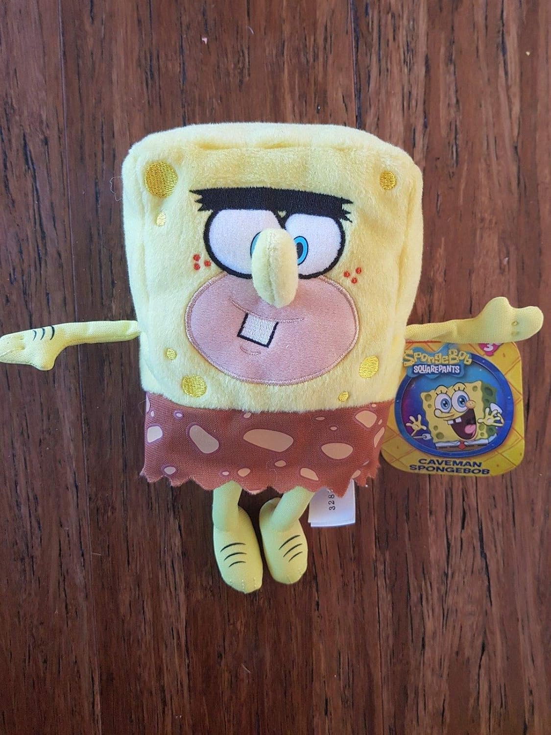 Spongebob Squarepants Sponge bob Square Caveman Plush Soft Stuffed Doll ...