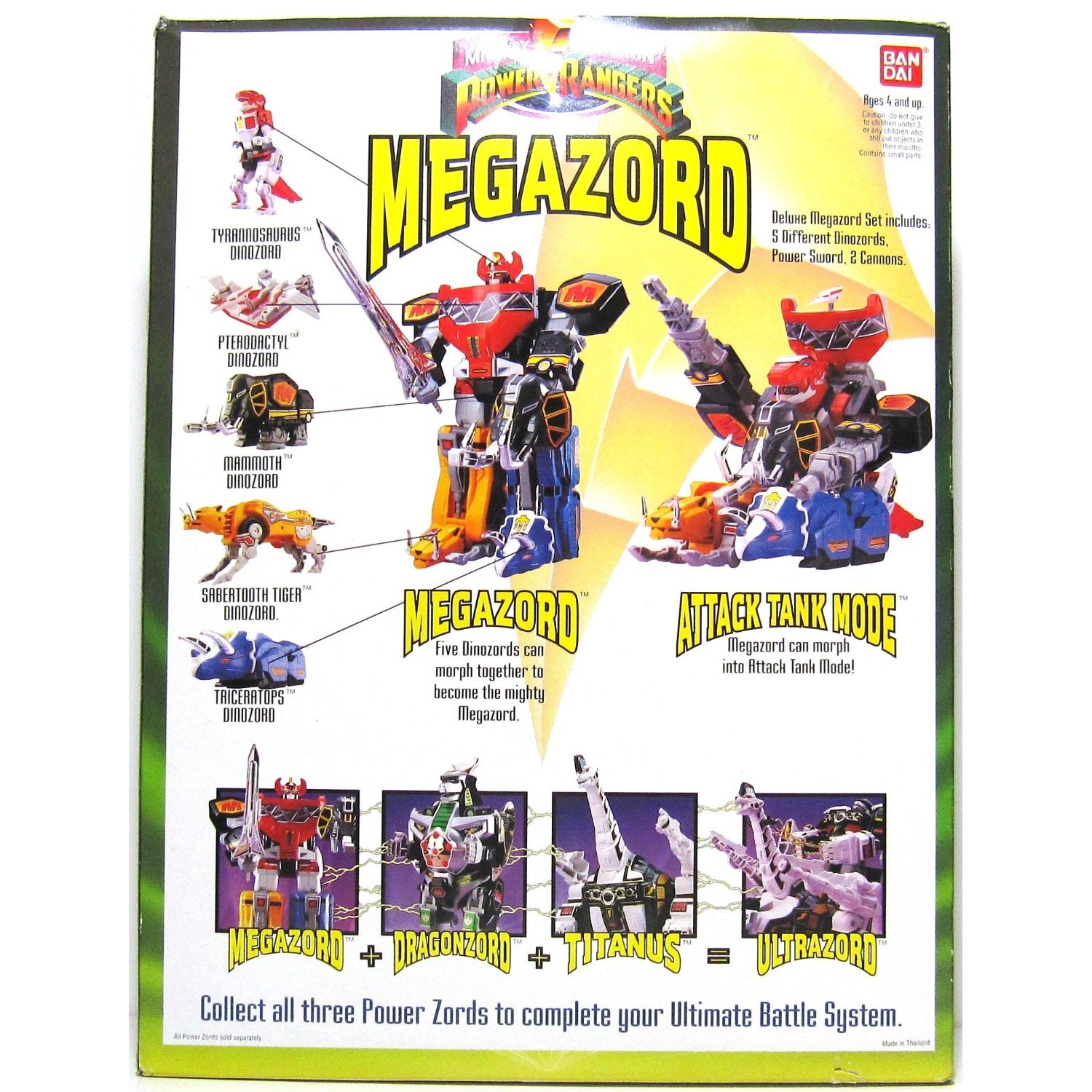 Power Rangers Deluxe Megazord...B0009OIP9K | Encarguelo.com