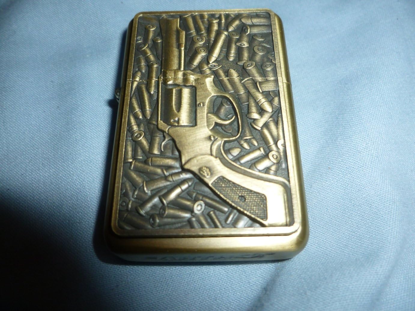 Limited edition lighter,"PISTOL/BULLETS" with 3D design+Great gift box ...