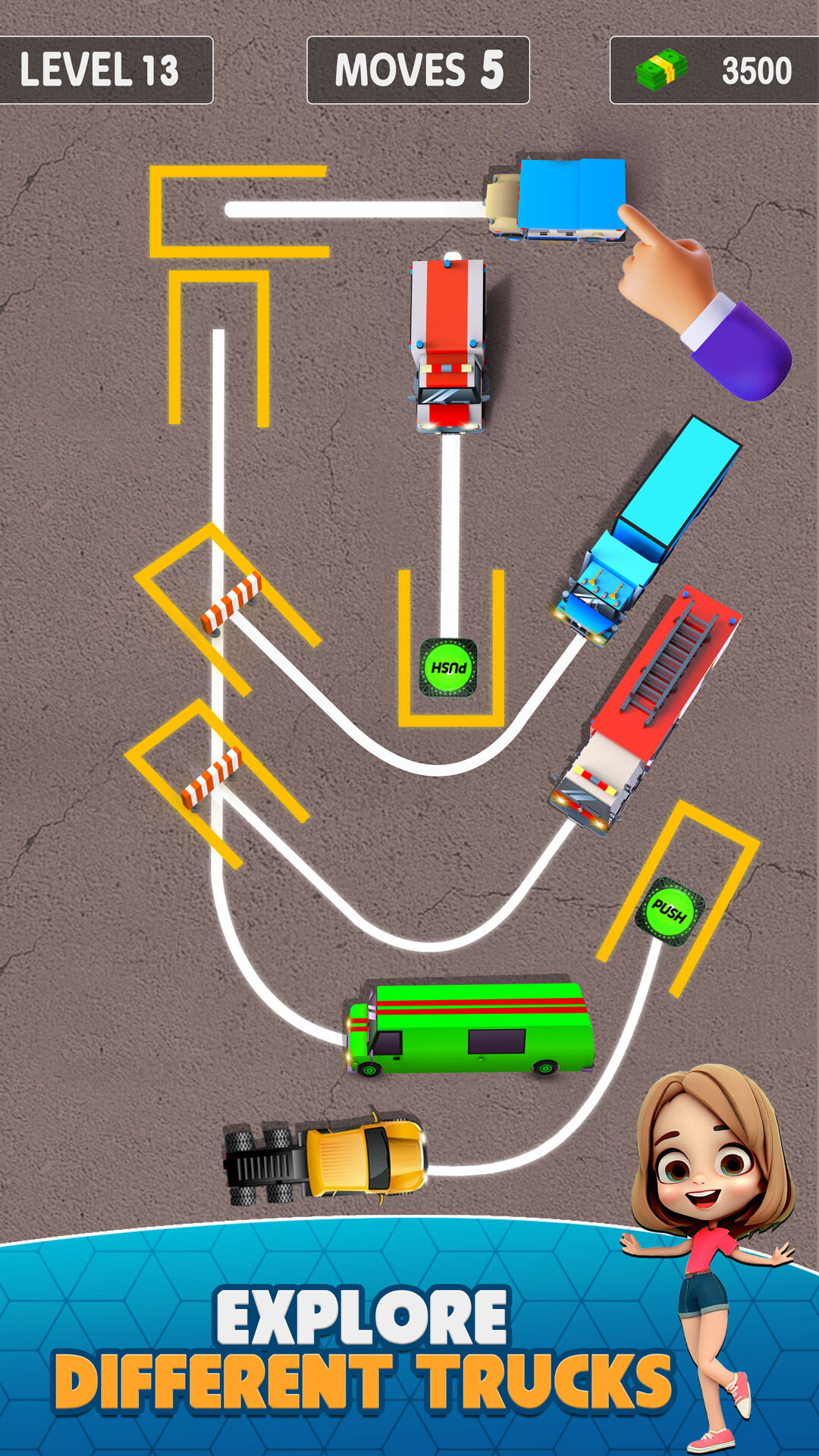 Parking Order 3D Car Puzzle Games - Traffic Jam Car Parking Games - Parking Lot Management ...