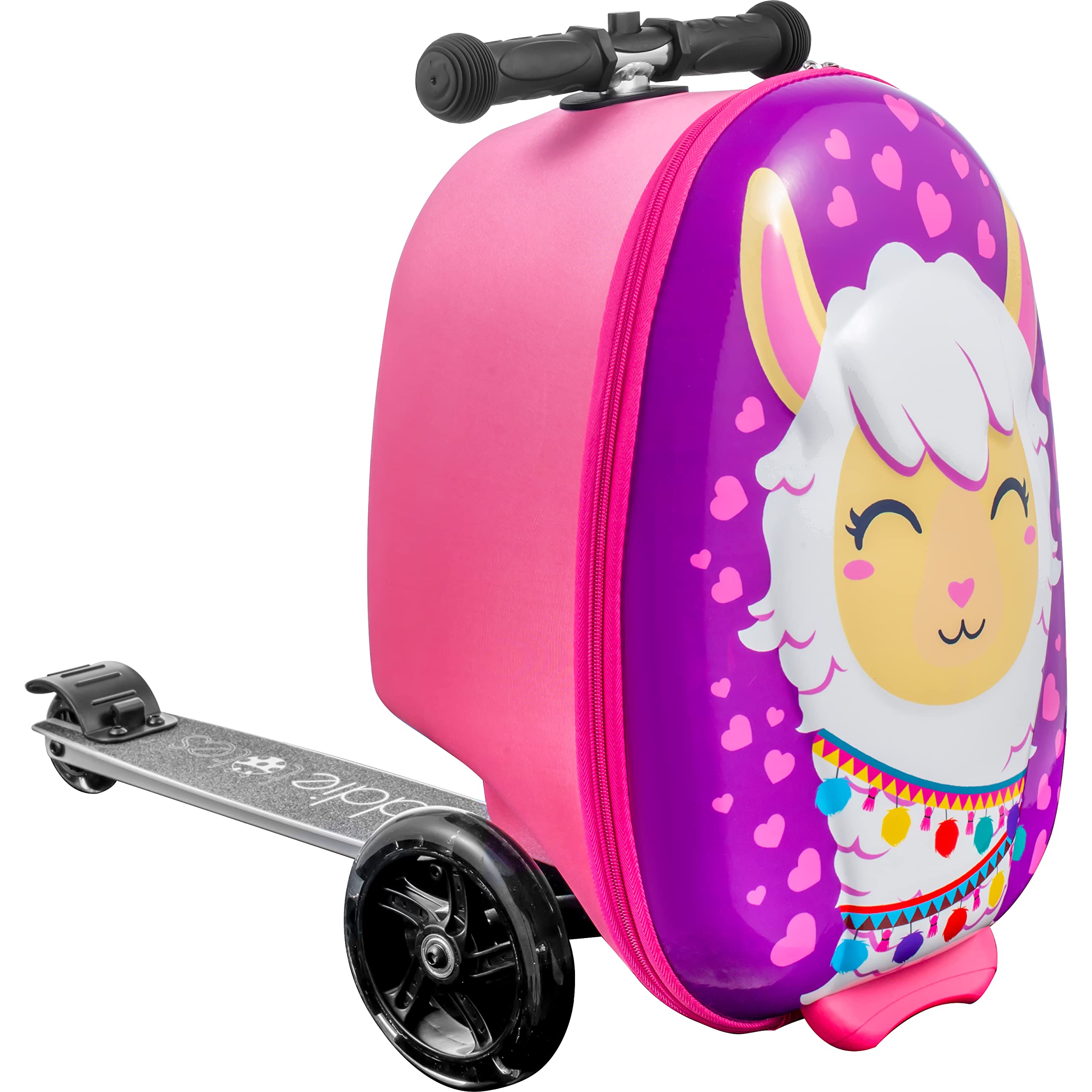Kiddietotes Lightweight Carry On Scooter Suitcase at William Biscoe blog