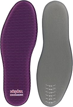 Amazon.com: Airplus Memory Comfort Shoe Insoles With Memory Foam for ...