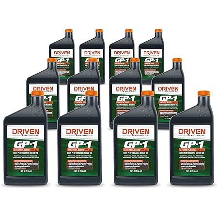 Amazon.com: Driven Racing Oil GP-1 Synthetic Blend High Performance ...