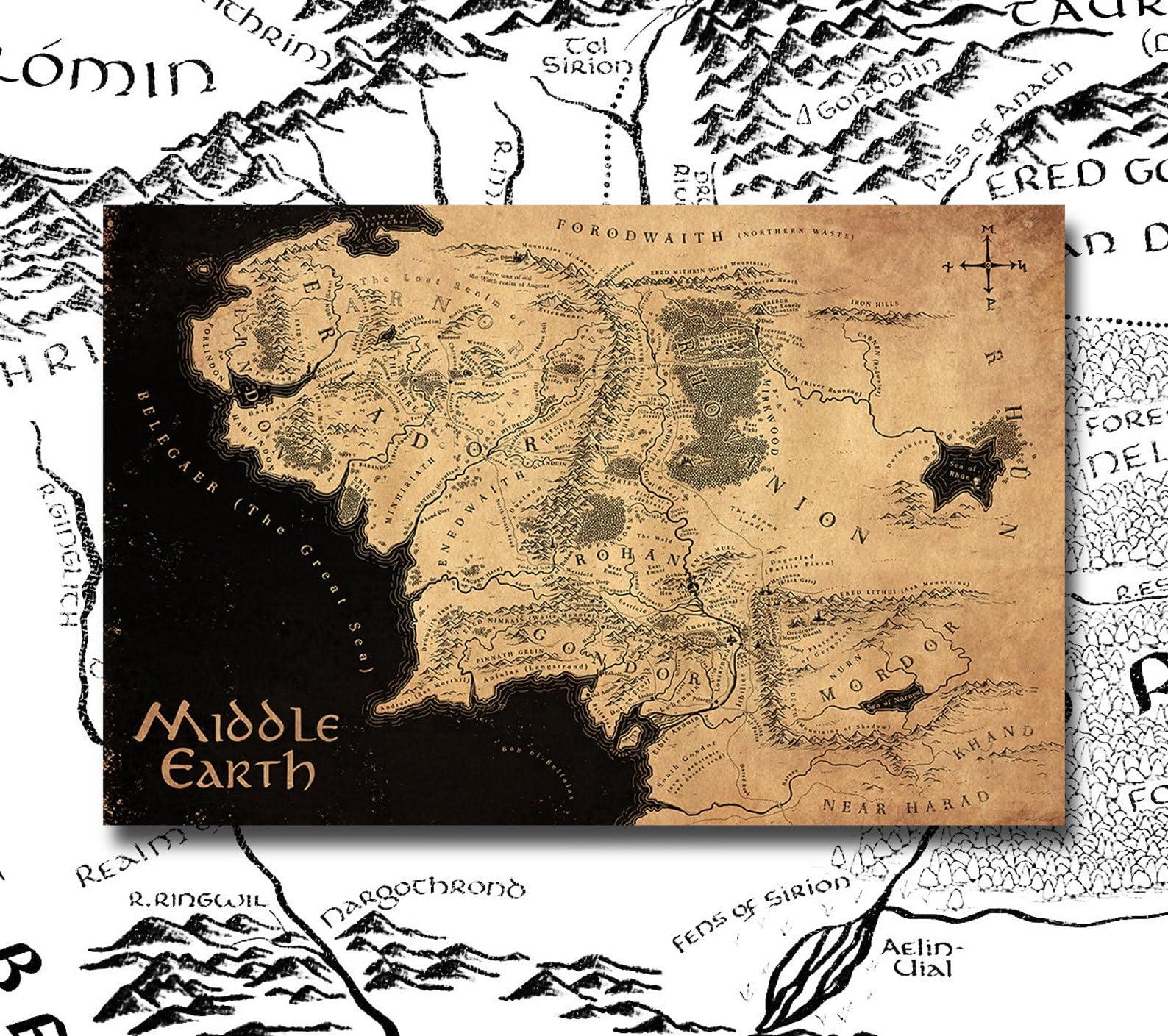 Mapa Del Silmarillion