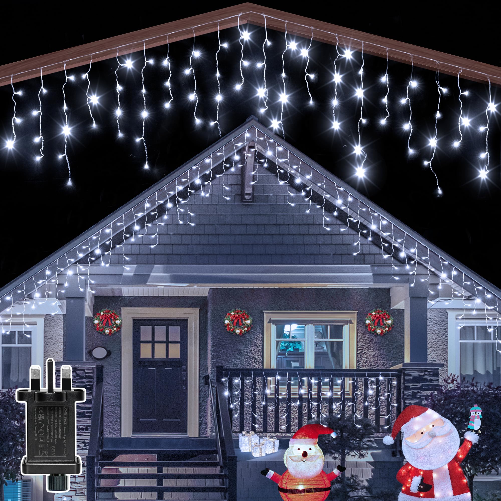 Hanging Christmas Lights Outside Outdoor Christmas Light Safety