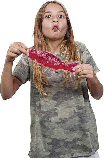 Amazon.com: Toysmith Jumbo Sweet-Ish Fish Non-Edible Squeezy Toy : Toys ...