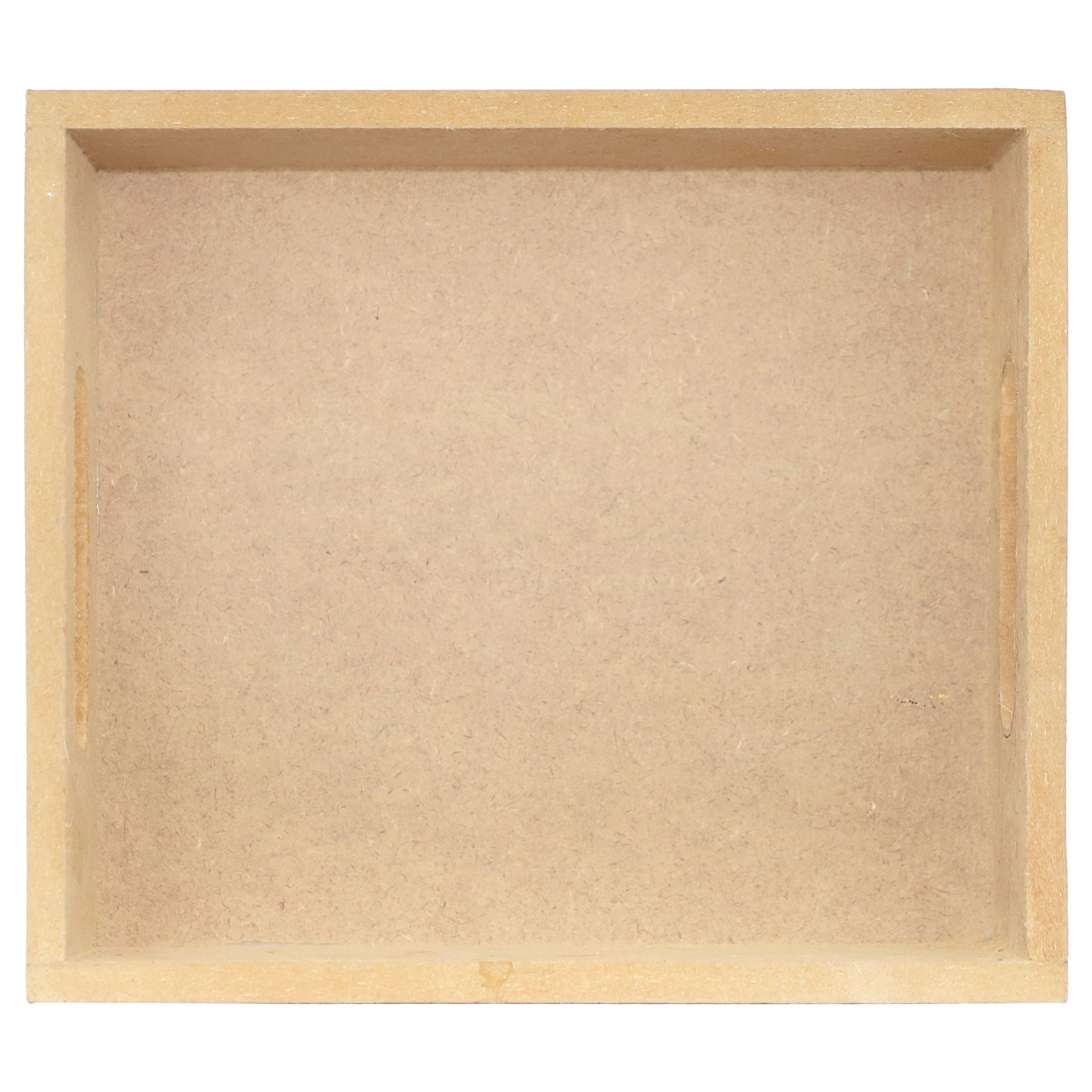 Buy MANIFEST DIY MDF Mini Small Wooden Tray (9inx8in) with Crazy Shaped ...