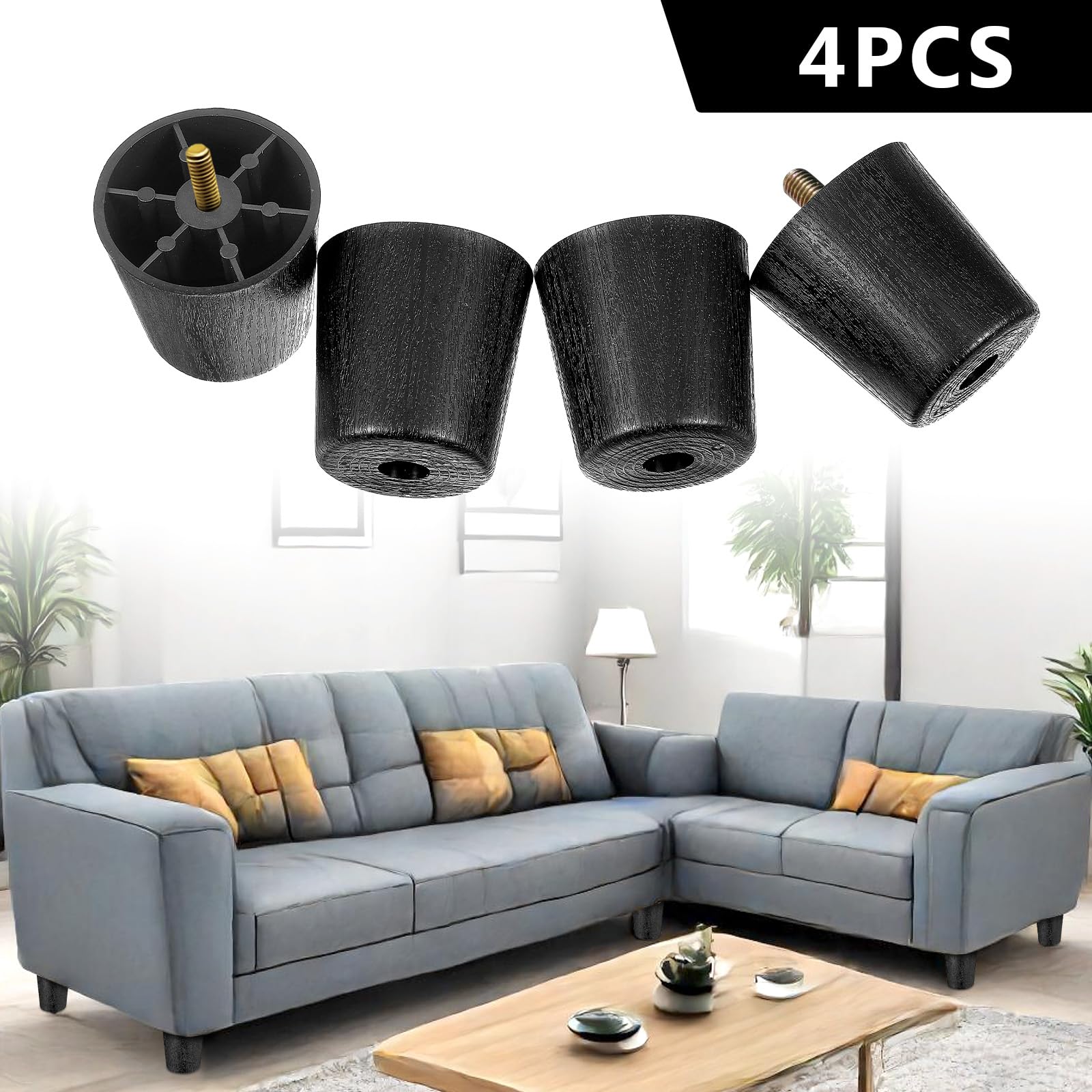 Sofa Furniture Leg Extenders Adjustable Furniture Leg Table Leg Table