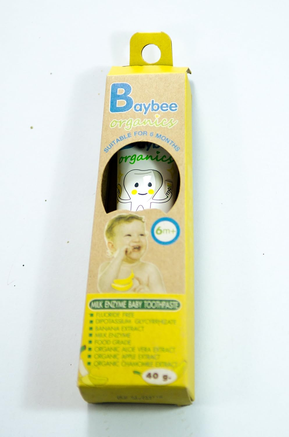 Amazon.com: Baybee Milk Enzyme Baby Toothpaste : Health & Household