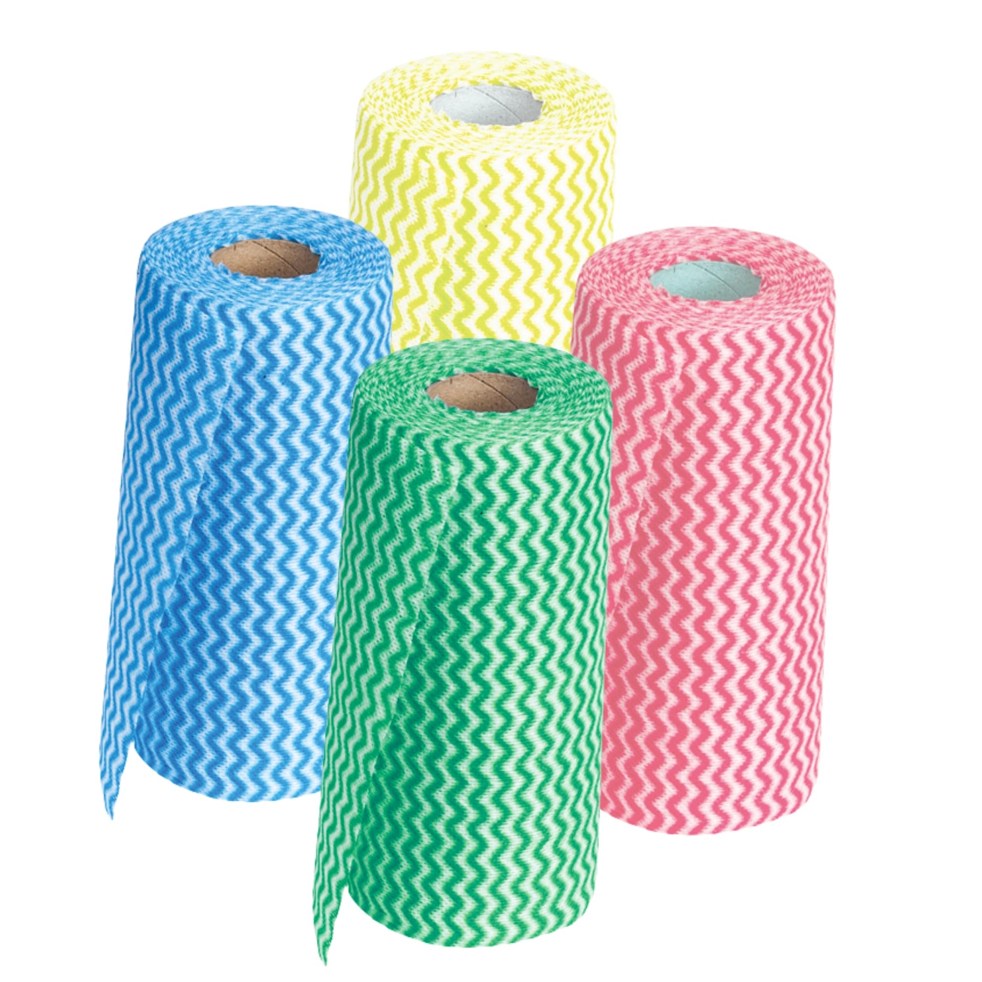 2 x cleaning cloth rolls, cleaning cloths on roll, cleaning cloths ...
