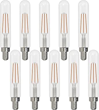 10-Pack Bulbrite 776723 LED Filament Bulb, 2700K, Fully Compatible ...