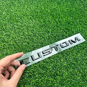 Amazon.com: Rear Tailgate Emblem Nameplate 3D Letter Badge Replacement ...